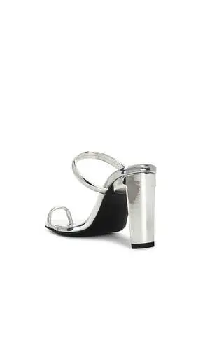 SIMONMILLER Pipe Heel In Metallic