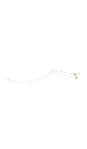 Ettika Santorini Shell Foot Chain In Metallic