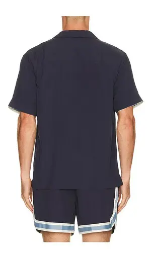CHE Valbonne Button Down Shirt In Blue