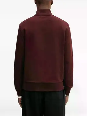 Fred Perry Embroidered Half-zip Sweater