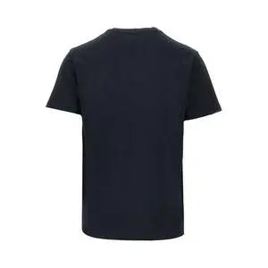 Stone Island Logo Patch Organic Cotton T-hirt - Blue