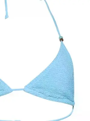 Bond Eye Beaded Ingrid Bikini Top - Blue