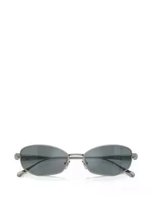 SWAROVSKI Geometric Frame Sunglasses