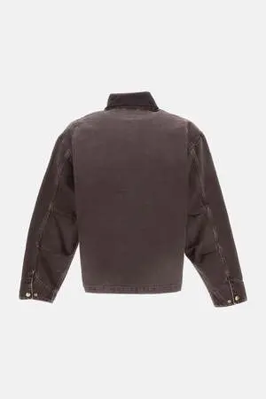 Carhartt Work In Progress Dearborn Canvas Unlined Jacket - Marrone