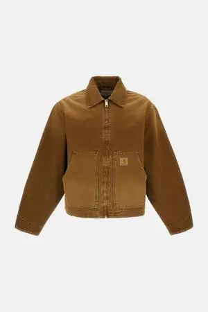 Carhartt Work In Progress Dearborn Canvas Jacket - Marrone