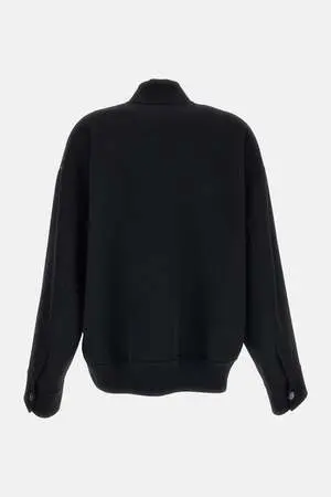Sportmax Wool Zip-front Bomber Jacket