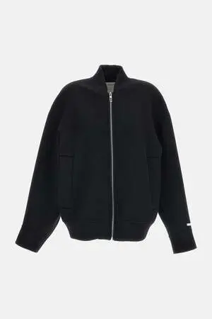 Sportmax Wool Zip-front Bomber Jacket