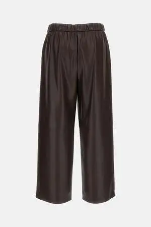 Max Mara Cropped Coated Jersey Pants