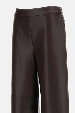 Max Mara Cropped Coated Jersey Pants