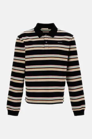 Marni Long-sleeve Polo - Multicolor