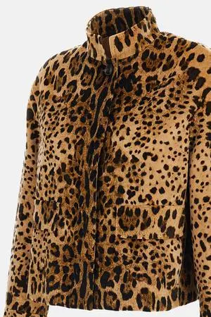 Max Mara Printed Velvet Blazer