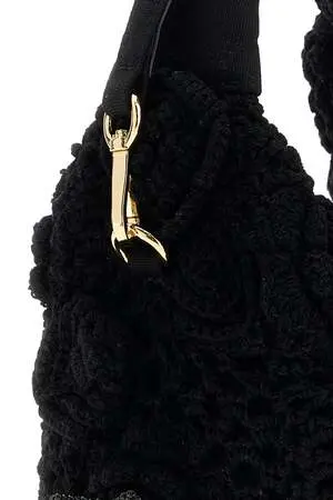 GANNI Crochet Handbag