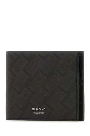 FERRAGAMO Printed Leather Wallet