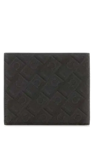 FERRAGAMO Printed Leather Wallet