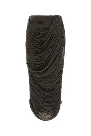 Magda Butrym Stretch Cupo Skirt - Brown