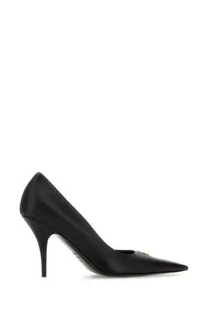 Balenciaga Leather Avenue Bb Editor 90 Pumps