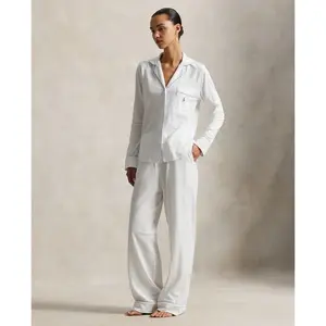 Ralph Lauren Knit Oxford Shirt & Pant Pajama Set