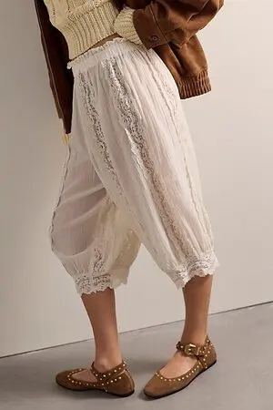 Free People Intimately Catalina Bloomer Pants - Tea