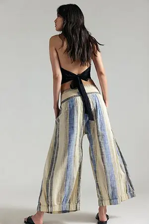 Free People Can't Hide Wide-leg Pull-on Harem Pants