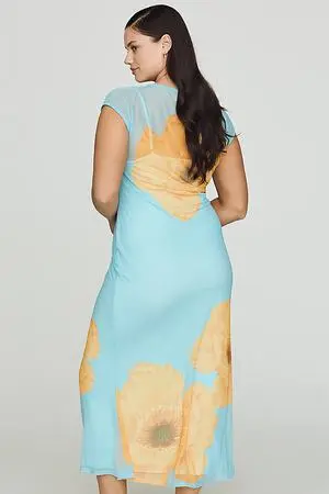 NEVER FULLY DRESSED Luna Midi Dress