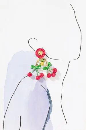 BAMBOLEIRA Paprika Maxi Earrgs