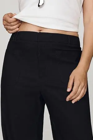 Maeve Jude Trousers In Magic Fabric - Black