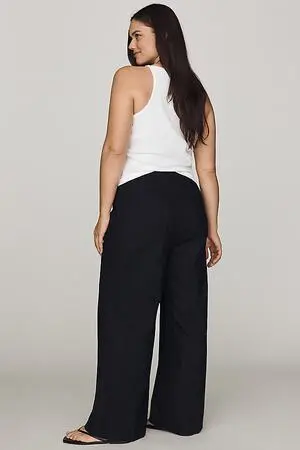 Maeve Jude Trousers In Magic Fabric - Black