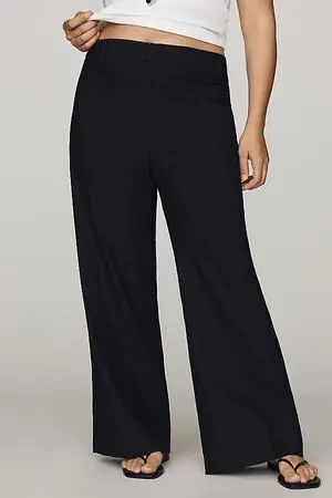 Maeve Jude Trousers In Magic Fabric - Black