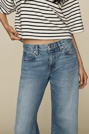 FRAME The Saturday Low Rise Straight Jeans