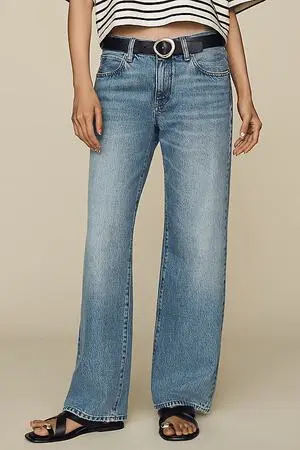 FRAME The Saturday Low Rise Straight Jeans