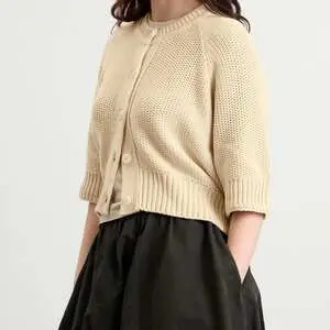 You Must Create Kwai Honeycomb Knit Cardigan