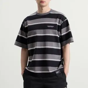 NEIGHBORHOOD Border Stripe Logo T-shirt