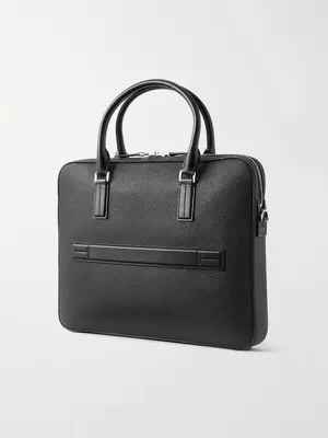 TOM FORD Elliot Full-grain Leather Briefcase