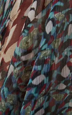 Dries Van Noten Dibelle Silk Midi Dress