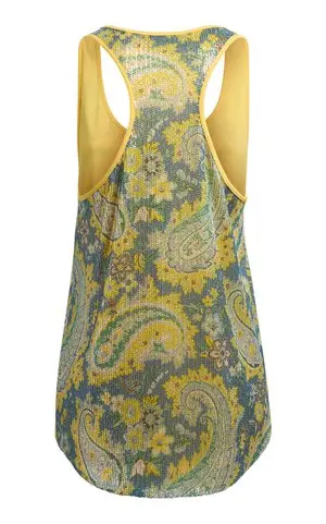 Etro Printed Tank Top