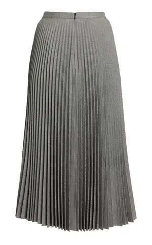 Erdem Pleated Maxi Skirt