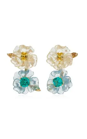 ANABELA CHAN Paraiba Petunia Earrings - Multi