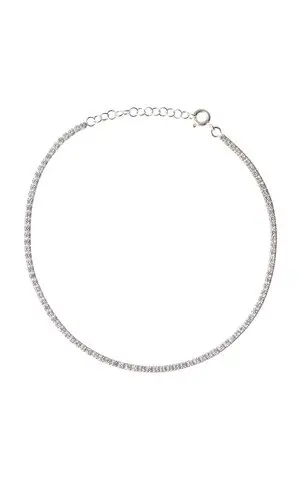 SHANNON BOND Cristallo Anklet