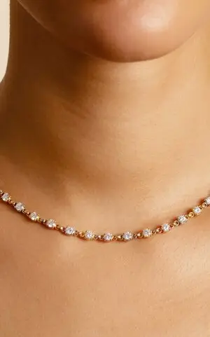 SPINELLI KILCOLLIN 18k Gold Aysa Tennis Necklace