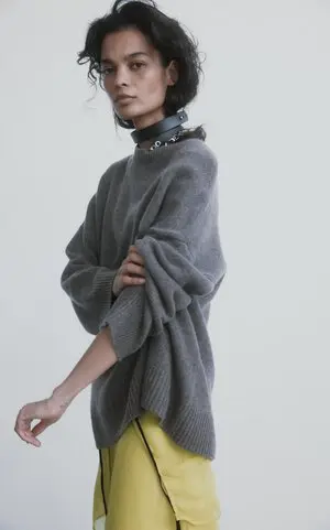 HARRIS TAPPER Exclusive Kiki Wool-cashmere Knit Sweater