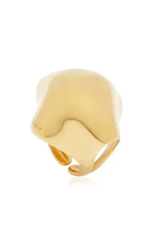 Khaite Lotus 18k -plated Brass Ring