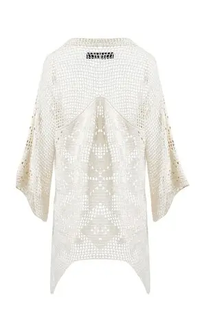 MAZ MANUELA ÁLVAREZ Cotton Crochet Shirt