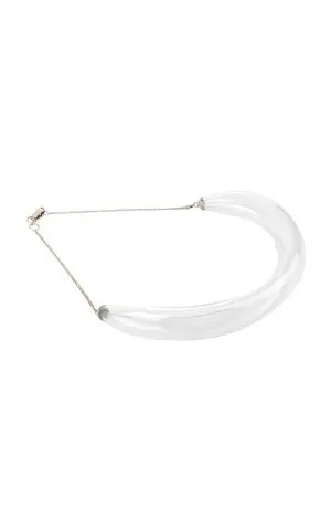MAZ MANUELA ÁLVAREZ Sterling Slim Glass Choker
