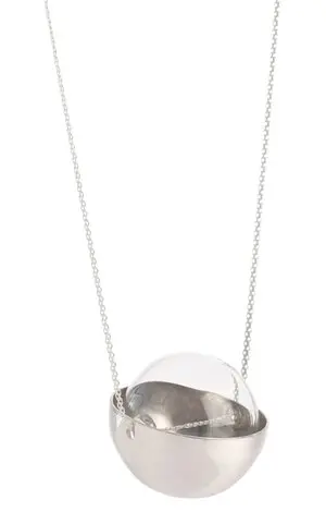 MAZ MANUELA ÁLVAREZ Sterling And Glass Half-sphere Necklace