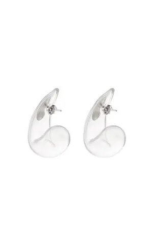 MAZ MANUELA ÁLVAREZ Sterling Medium Drop Glass Earrings