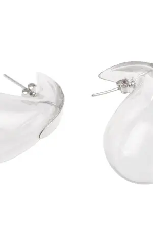 MAZ MANUELA ÁLVAREZ Sterling Large Drop Glass Earrings