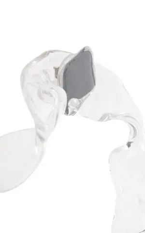MAZ MANUELA ÁLVAREZ Sterling Large Drop Glass Earrings