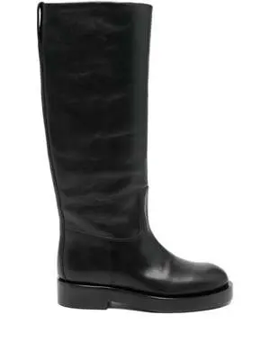 Paris Texas Napa Leather Knee High Boots - Multicolor