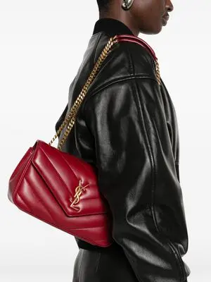 Saint Laurent Loulou Small Leather Shoulder Bag - Multicolor