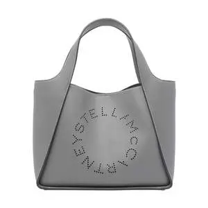 Stella McCartney Logo Detail Tote Bag - Gray